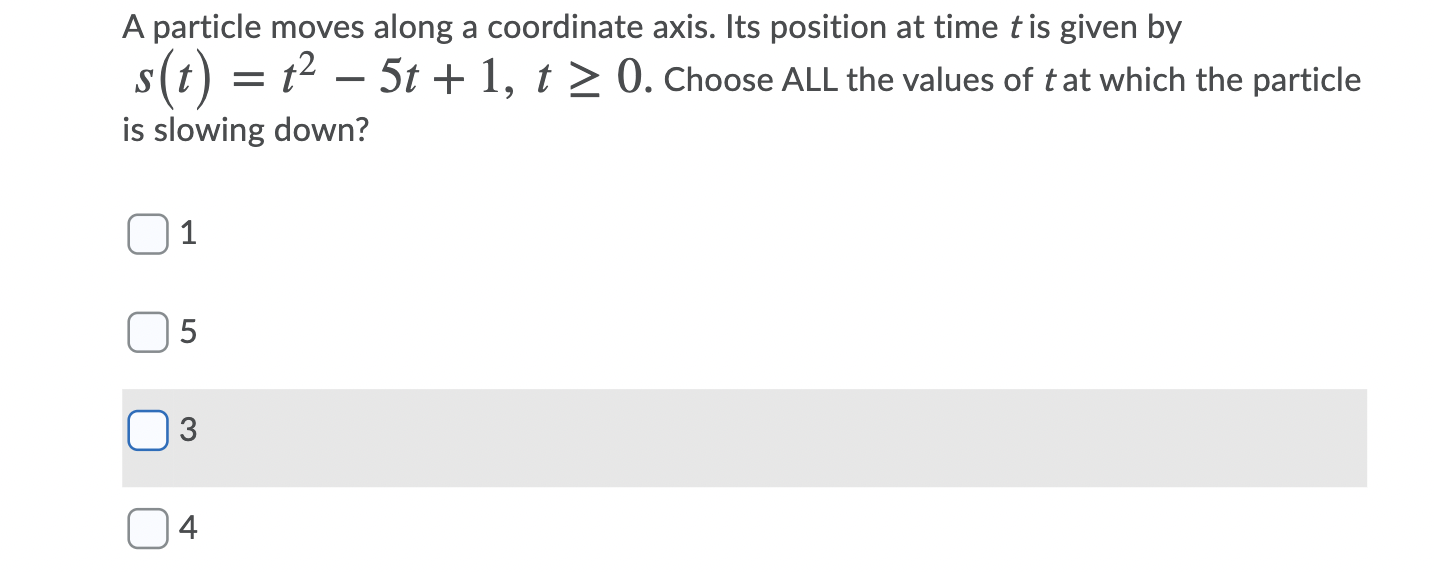 Solved A particle moves along a coordinate axis. Its | Chegg.com