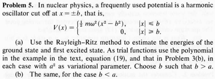 Solved Problem 5. In nuclear physics, a frequently used | Chegg.com