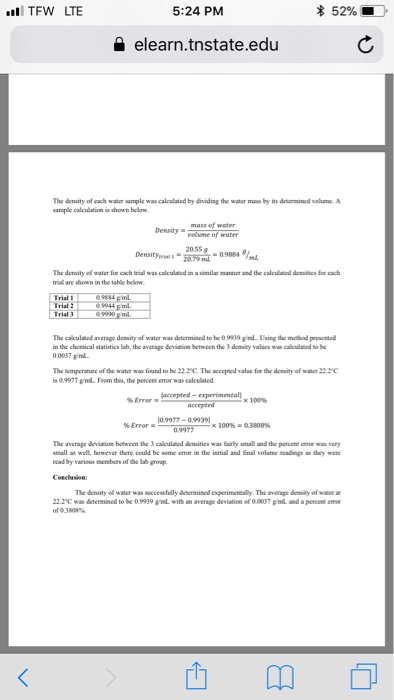Solved Experiment 4: COLLIGATIVE PROPERTIES: MOLAR MASS | Chegg.com