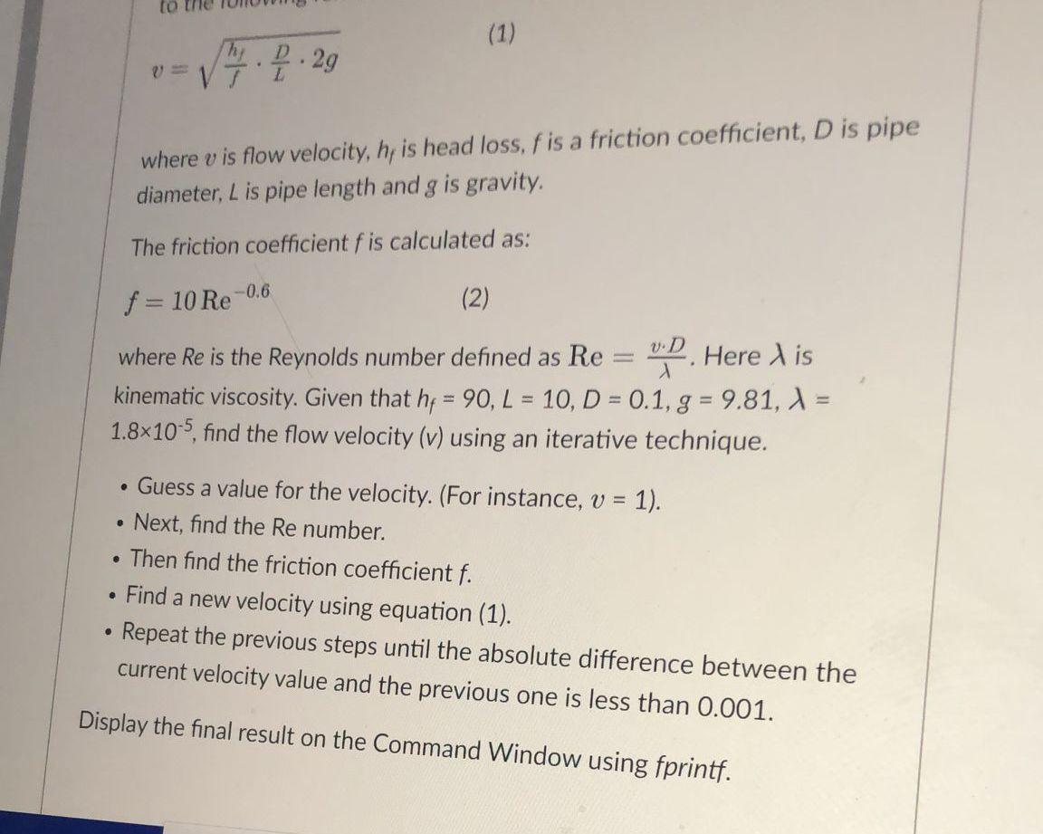 Solved Open a script (.m file) and program the following | Chegg.com