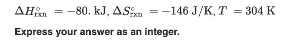 Solved \r\n\r\n\r\n\\[ \\Delta H_{\\mathrm{rxn}}^{\\circ}=80 | Chegg.com