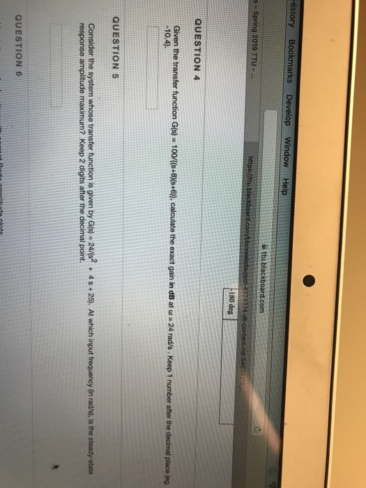 Solved arks Develop WindowHelp rd.com s-Spring 2019 TTU-… | Chegg.com
