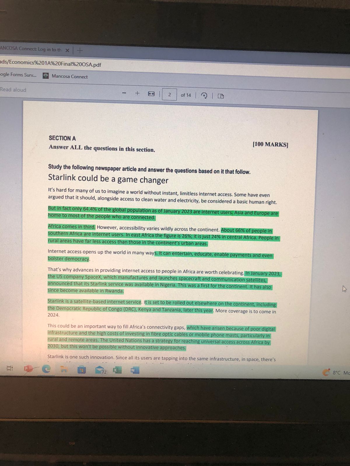 Solved SECTION A Answer ALL the questions in this section. | Chegg.com