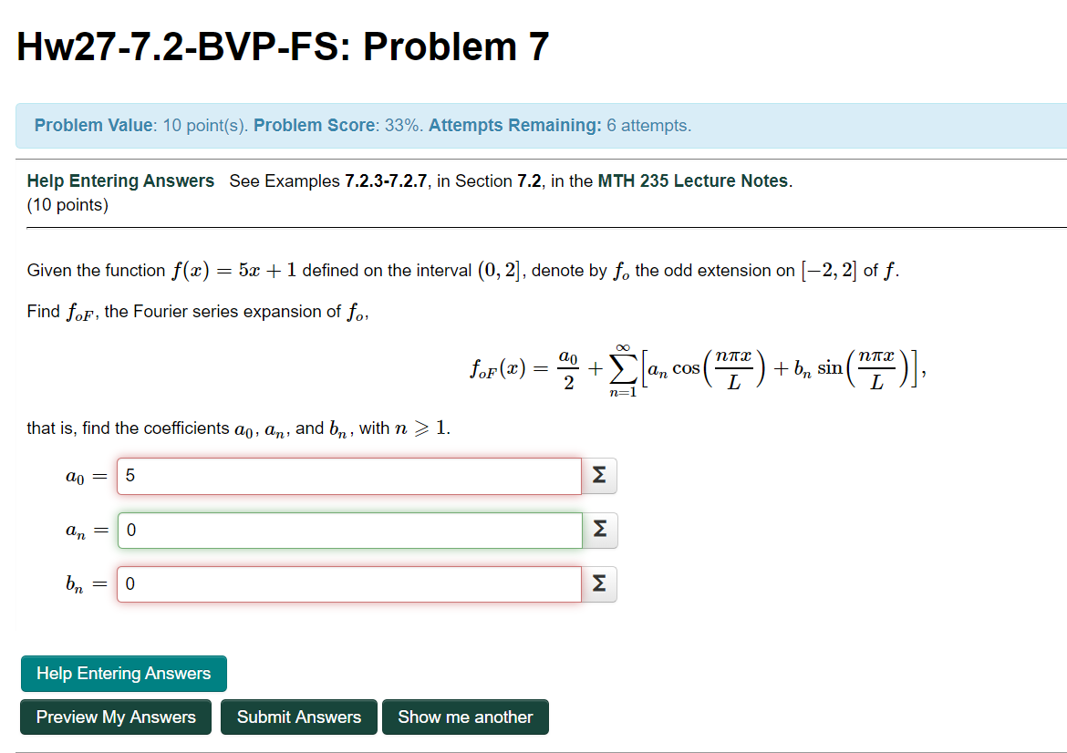Solved Hw27-7.2-BVP-FS: Problem 7 Problem Value: 10 | Chegg.com