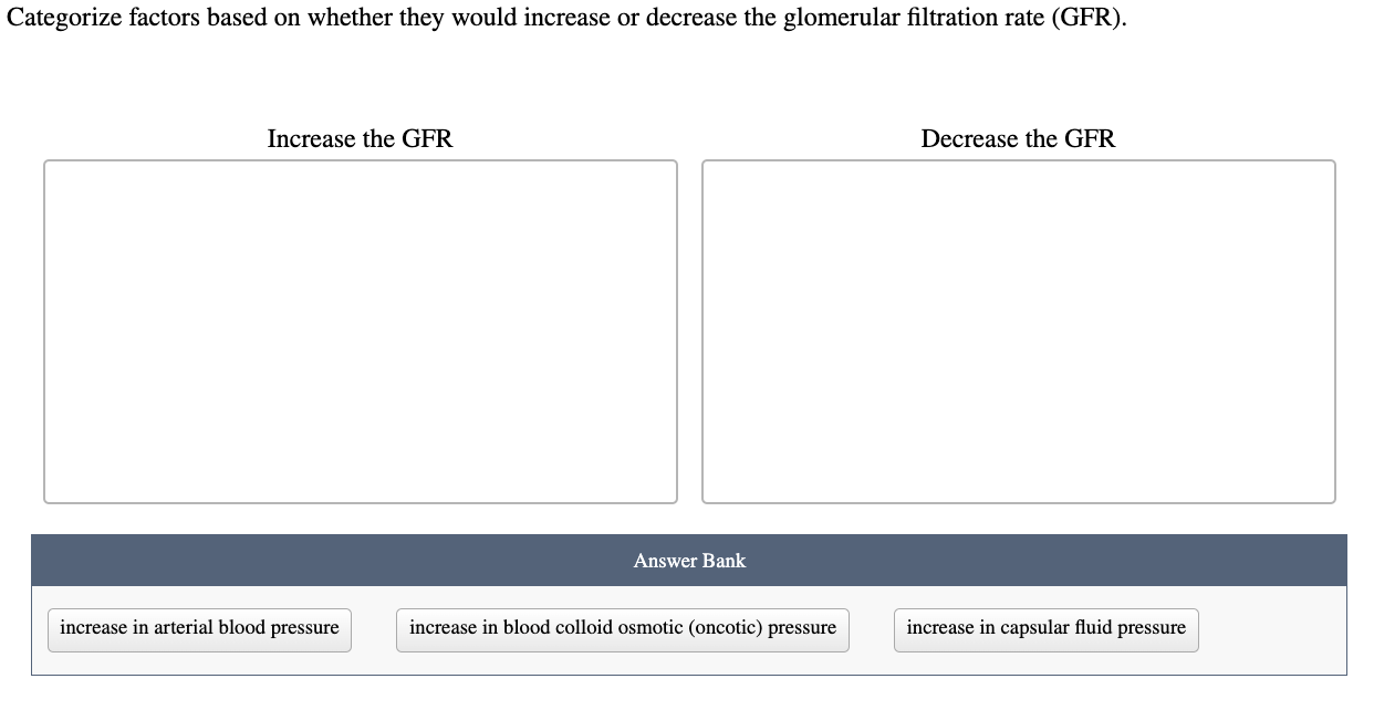 Solved Categorize factors based on whether they would | Chegg.com