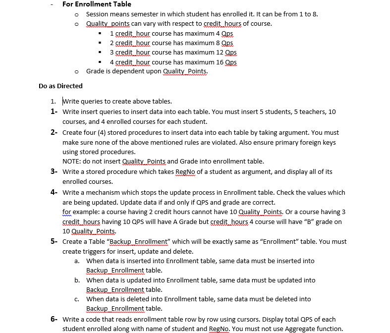 Solved Database Schema Student (Regno, firstName, lastName, | Chegg.com