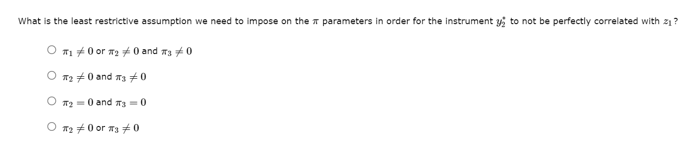 Solved 6. A single endogenous explanatory variable Consider | Chegg.com
