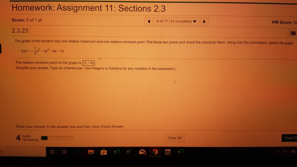 Solved Homework Assignment 11 Sections 2 3 Score 0 Of 1