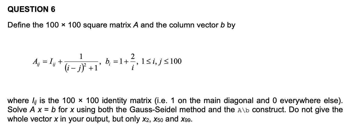 Solved Preferably, can you use Octave to solve the problem, | Chegg.com