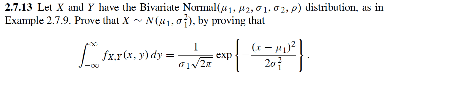 Solved 2.7.13 Let X and Y have the Bivariate | Chegg.com