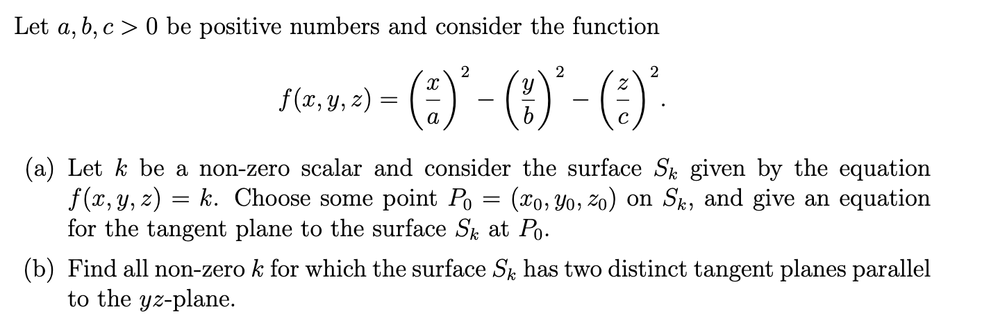 Solved (a) Let k be a non-zero scalar and consider the | Chegg.com