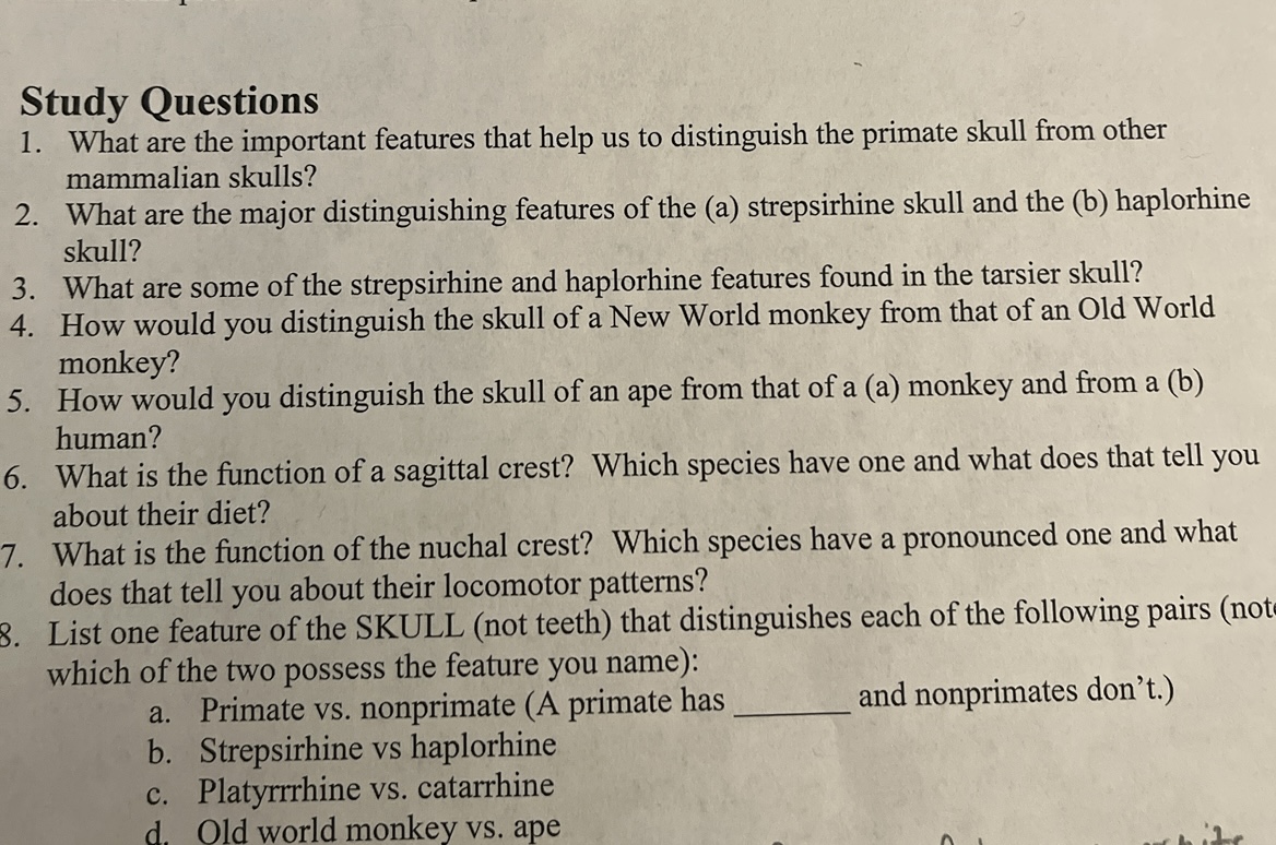 What are the important features that help us to | Chegg.com