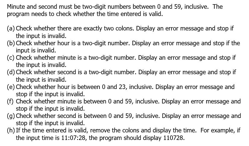 Solved Write a Python program for the following lab. Ensure | Chegg.com