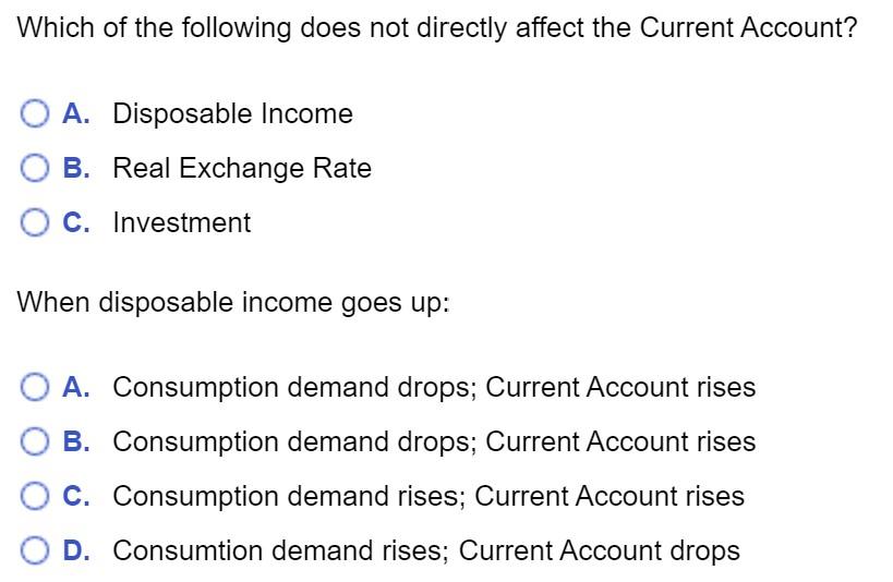 Solved Which of the following does not directly affect the | Chegg.com