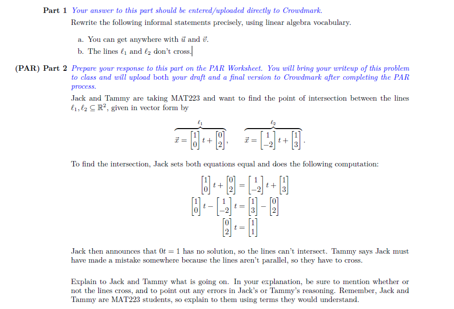 Solved Part 1 Your answer to this part should be | Chegg.com