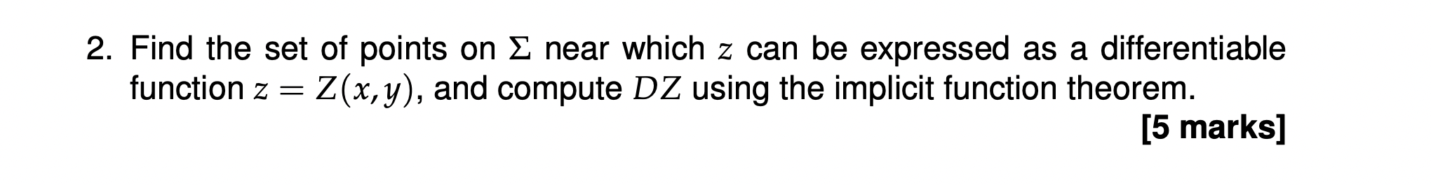 Question 1 Consider the three functions | Chegg.com