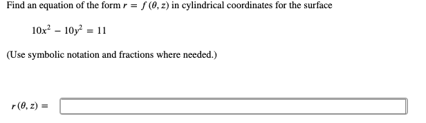 Solved Describe The Set In Cylindrical Coordinates X2 Y2 Chegg solved-describe-the-set-in-cylindrical-coordinates-x2-y2-chegg