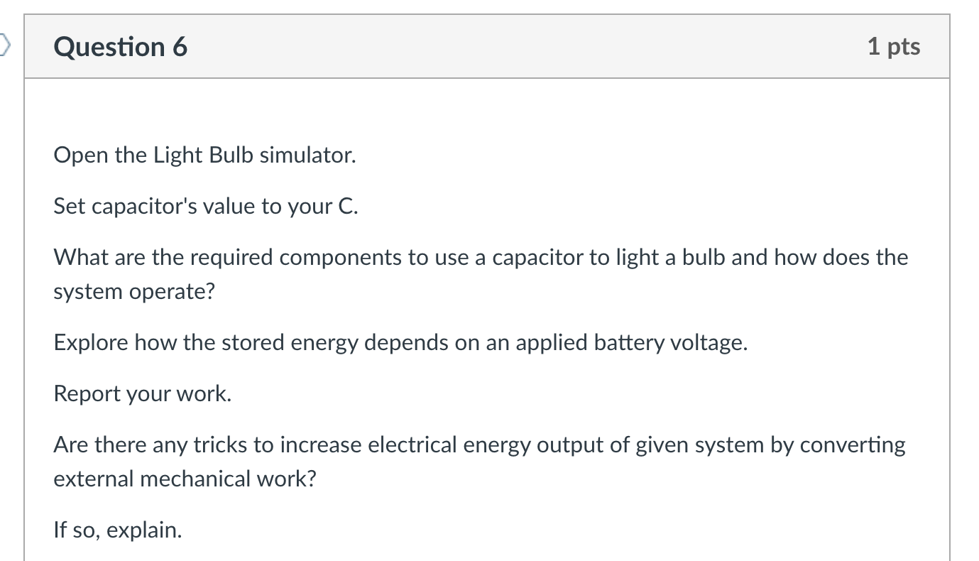Solved Question 5 1 pts Connect probes of voltmeter to leads | Chegg.com