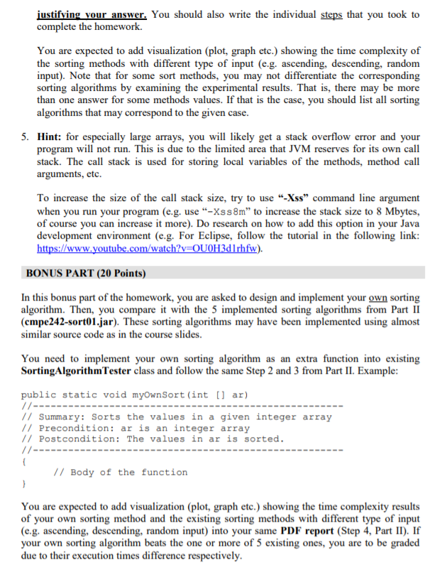 array algorithms java