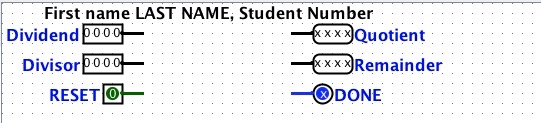 3 Sequential Division (4 marks) Create a sequential | Chegg.com