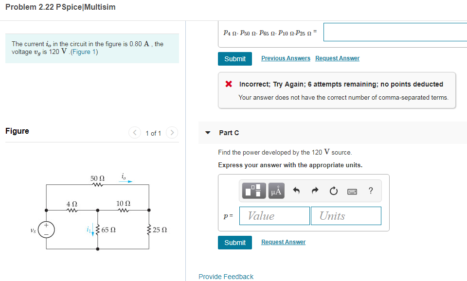 Solved Problem 2.22 PSpice Multisim The current io in the | Chegg.com