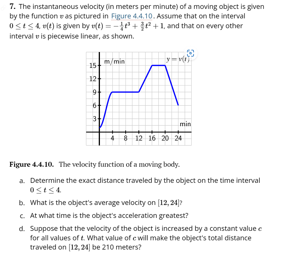 solved-7-the-instantaneous-velocity-in-meters-per-minute-chegg
