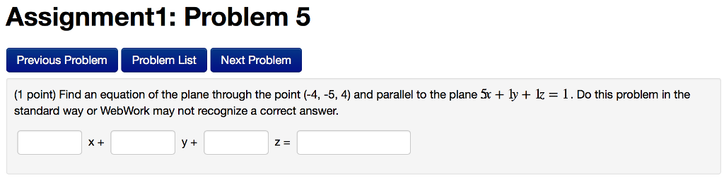 Solved Assignment1 Problem 5 Previous Problem Problem List 8389