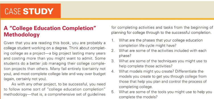 Solved A "College Education Completion" for completing | Chegg.com