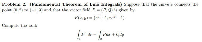 Solved Problem 1. (Arclength) Given the curve defined by the | Chegg.com