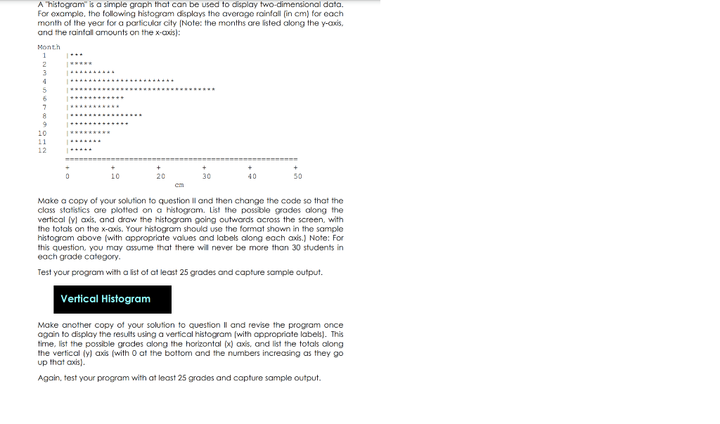 Solved Write a Java application to read a list of exam | Chegg.com