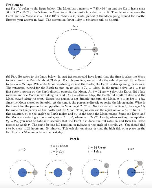 Solved Problem 6: (a) Part (a) refers to the figure below. | Chegg.com