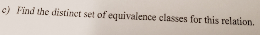 Solved 9) Let E be the relation defined on Z as follows: Vm, | Chegg.com
