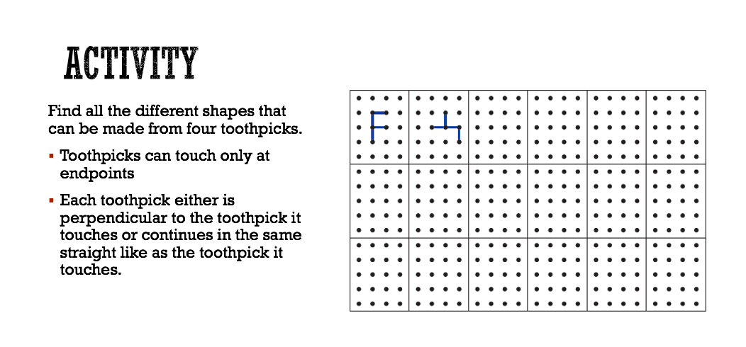 Solved Find all the different shapes that can be made from | Chegg.com