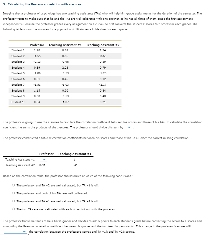 Solved Which of the following statements about correlation | Chegg.com