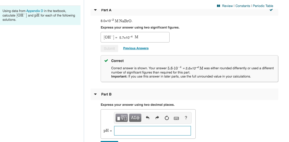 Solved A Review Constants Periodic Table Part A Using data | Chegg.com