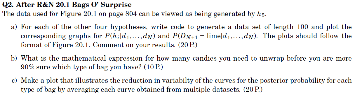 Consider a simple example. Our favorite surprise | Chegg.com