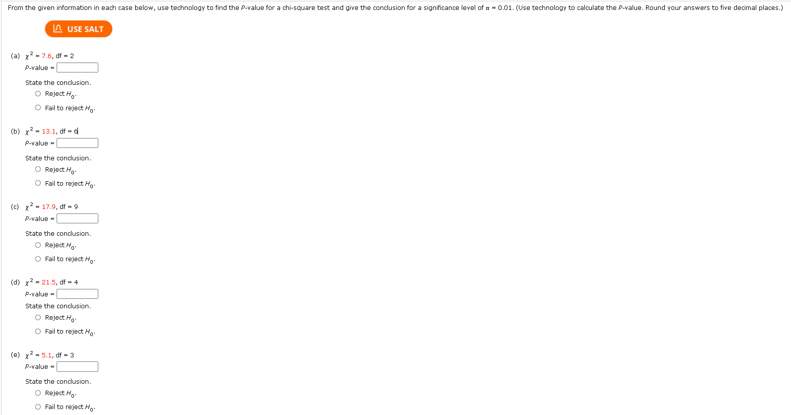 Solved From the given information in each case below, use | Chegg.com