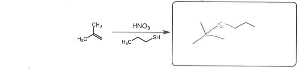 Solved CH3 HNO3 H3C H3C | Chegg.com