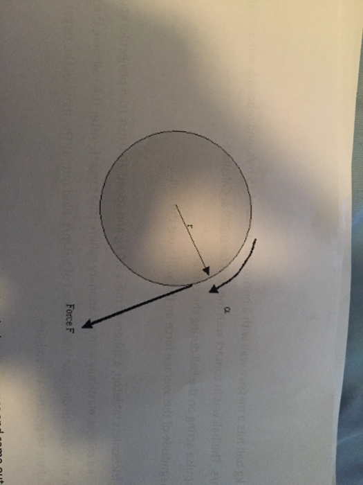 Solved 14. A string is wrapped around a frictionless pulley | Chegg.com