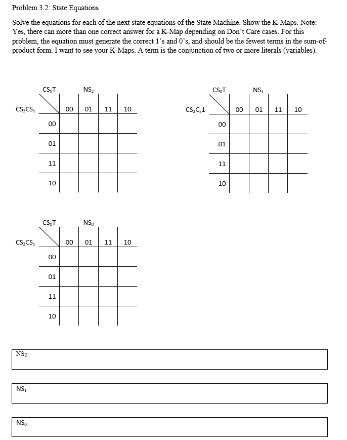 Solved Problem 3: Sequential Logic, Flip-Flops, and a State | Chegg.com