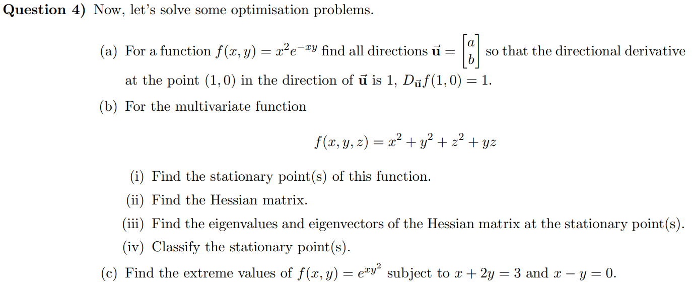 Please provide the solutions for Q4(b) (iii),(iv) and | Chegg.com