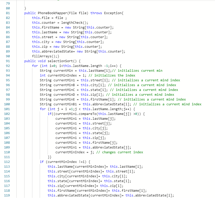 Solved I am trying to Finish this program but it is giving | Chegg.com