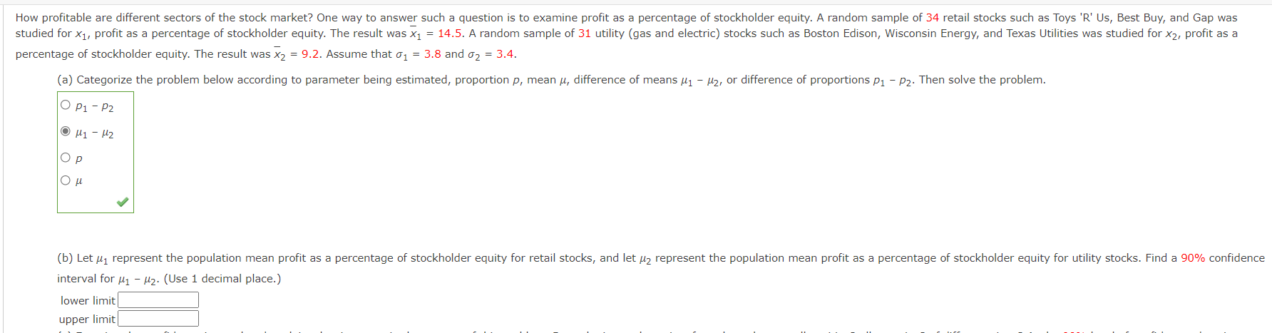 Solved How profitable are different sectors of the stock | Chegg.com
