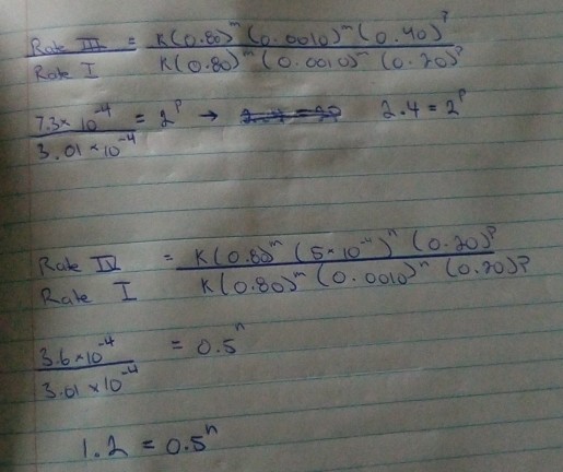 Solved Name Section Experiment 9 Data and Calculations: The | Chegg.com