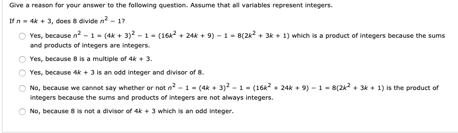 Solved Suppose b is any integer. If b mod 12 = 7, what is 5b | Chegg.com