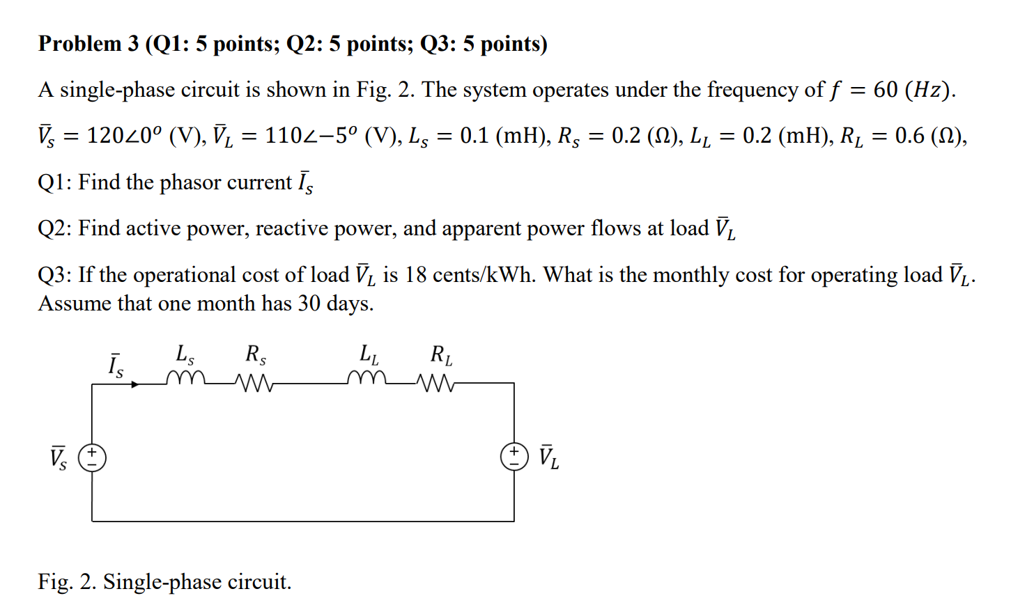 Solved Please briefly explain formulas used, how the current | Chegg.com
