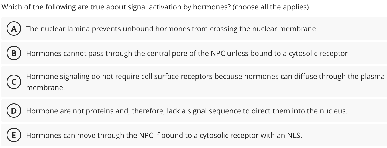 High Quality SOLUTION Which of the following are true about signal ...
