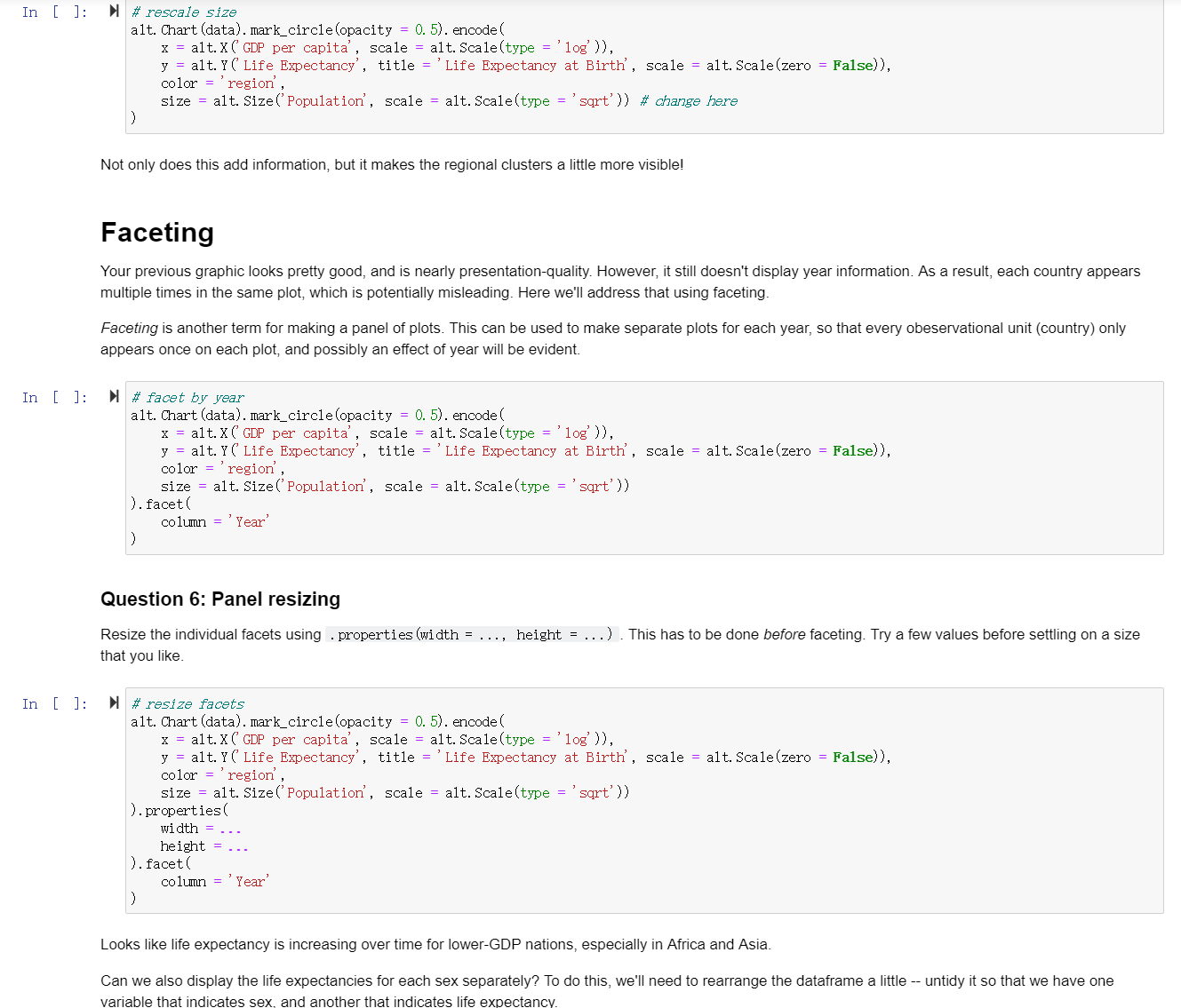 Solved Question 1: Different marksThe cell below is a copy | Chegg.com