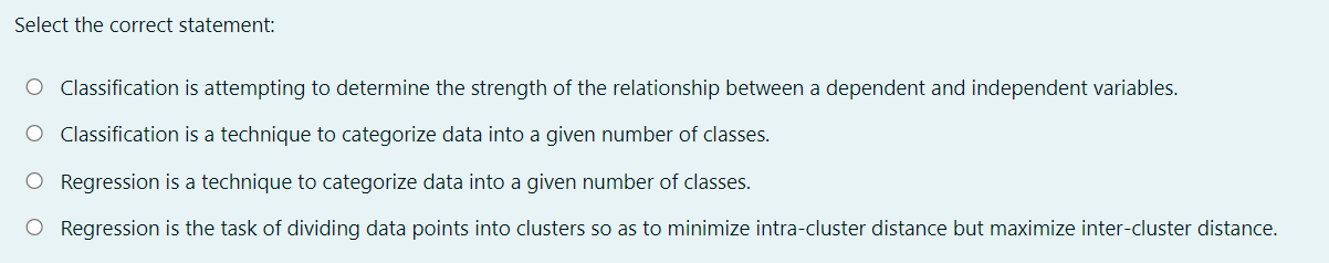 Solved There are four possible relationships between | Chegg.com