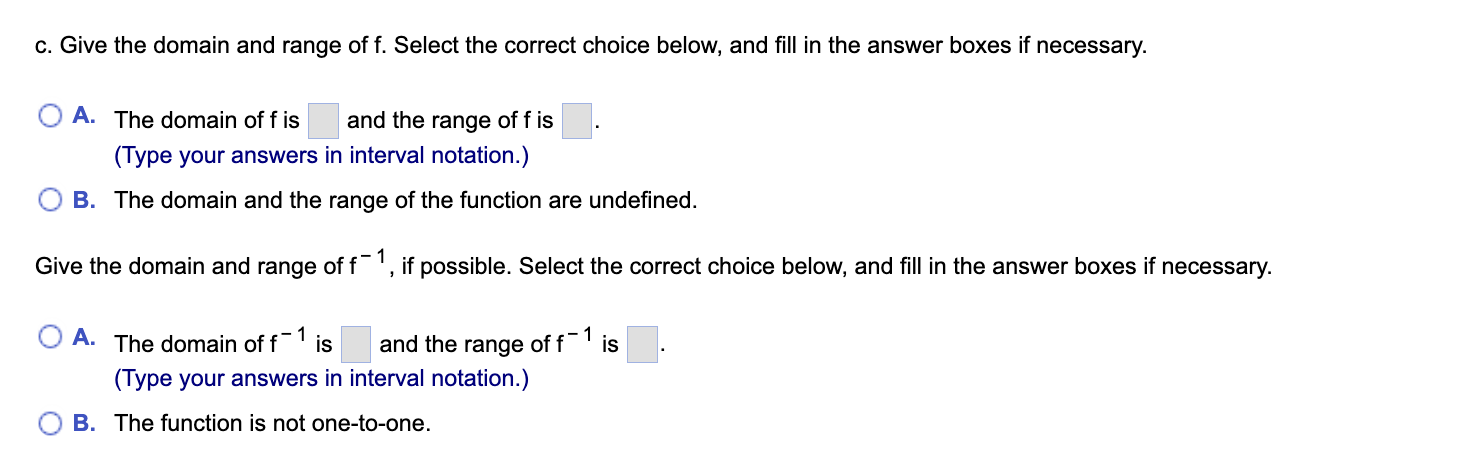 Solved Determine Whether The Function Is One To One If So 